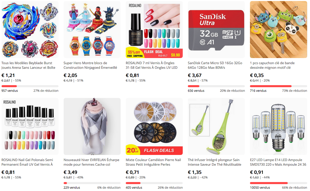 Bons plans AliExpress : actualités