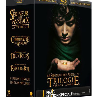Le coffret blu-ray Le Seigneur des Anneaux Trilogie, 15 disques à 32€ au lieu de 65€