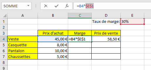 Découvrir 91 Imagen Comment Figer Une Valeur Dans Une Formule Excel