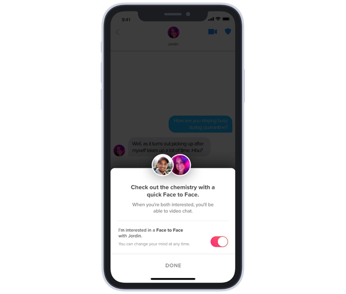 Tinder : le vidéo chat débarque enfin