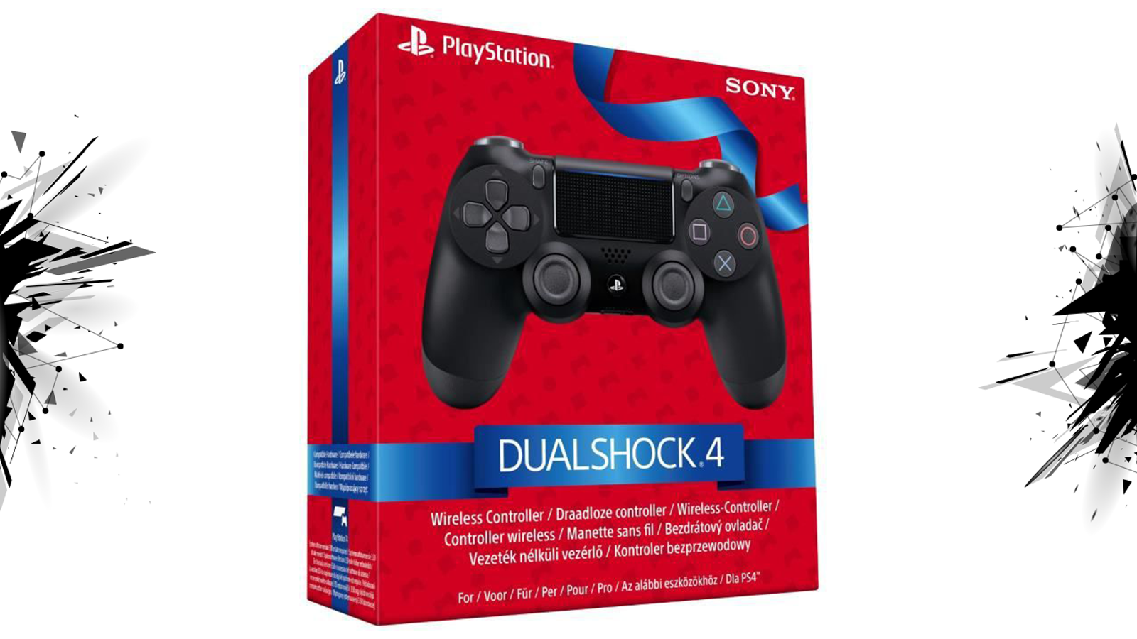 La manette PS4 DualShock 4 V2 Édition Noël Jet Black à moins de 40 ...