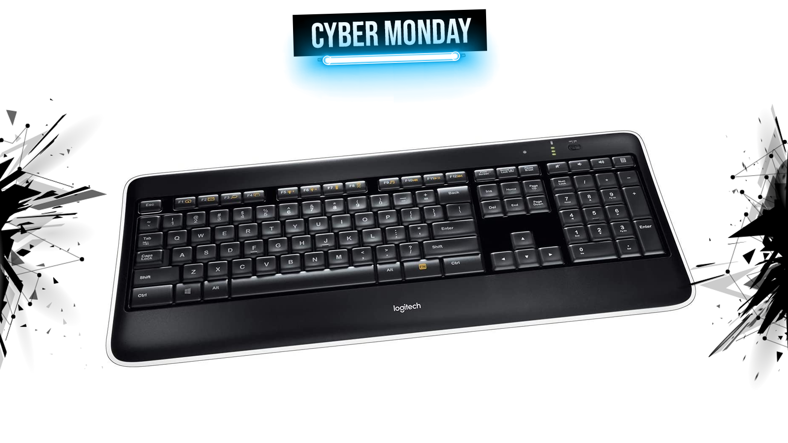 Cyber Monday : le clavier bureautique Logitech K800 à -40% sur Amazon