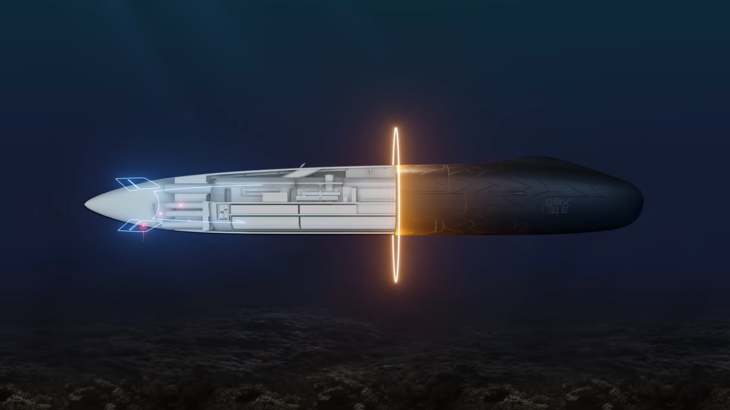 Avec son "concept ship" SMX-31 E, Naval Group envoie sous l'océan un ...