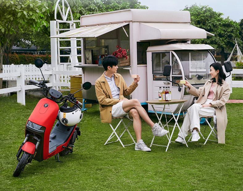 Ninebot A30C : le vélo électrique au look de scooter pourrait rouler en ...