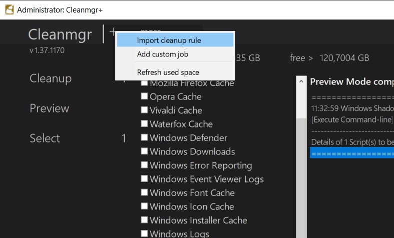 Télécharger Cleanmgr+ (gratuit) - Clubic