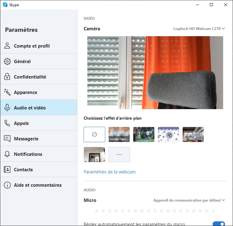 Comment configurer sa webcam sur Skype