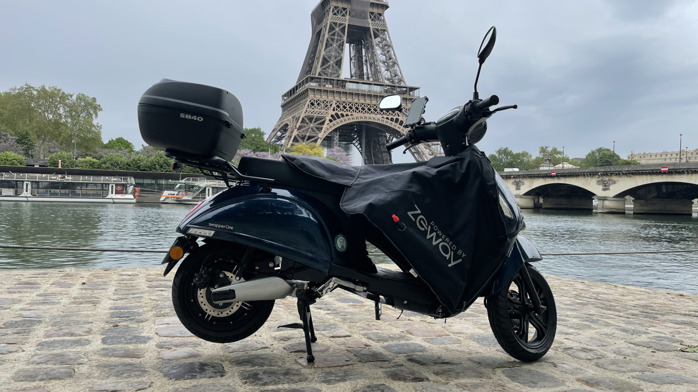 Essai du Zeway swapperOne, le scooter électrique à batteries ...