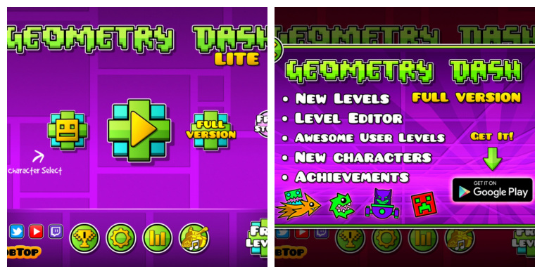 Télécharger Geometry Dash Lite pour Android (gratuit) - Clubic