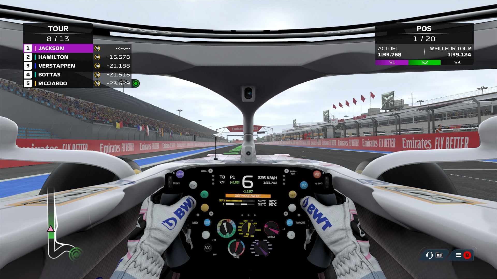 F1 2022 : un nouveau mode pour piloter... des supercars