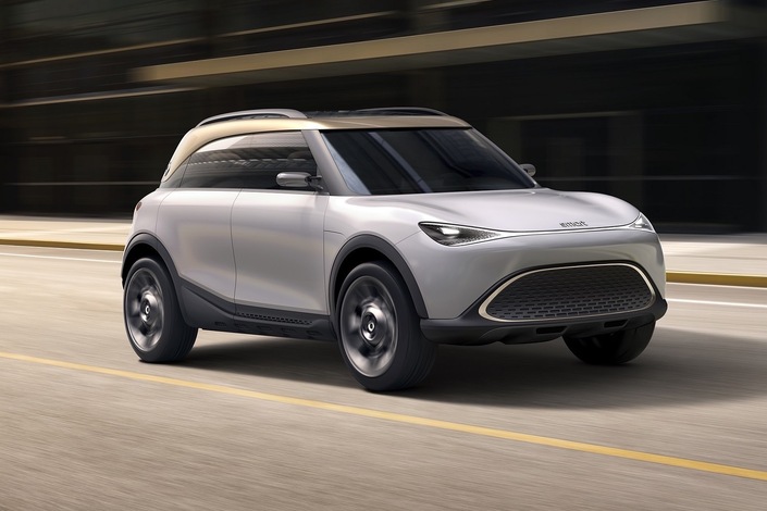 Smart dévoile un nouveau modèle électrique aux faux airs de Mini