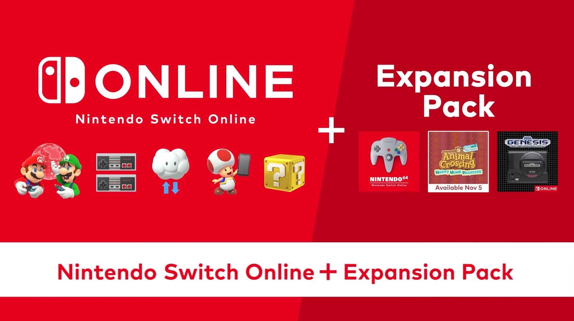 Nintendo dévoile le prix de son offre Nintendo Switch Online + Pack ...
