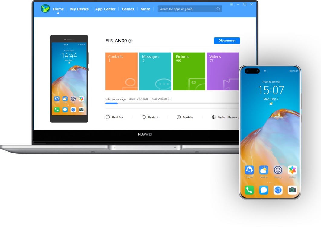 Télécharger HUAWEI HiSuite (gratuit) - Clubic
