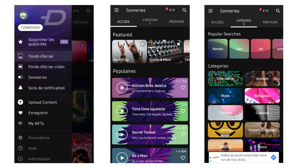 Télécharger Zedge™ pour Android: téléchargement gratuit