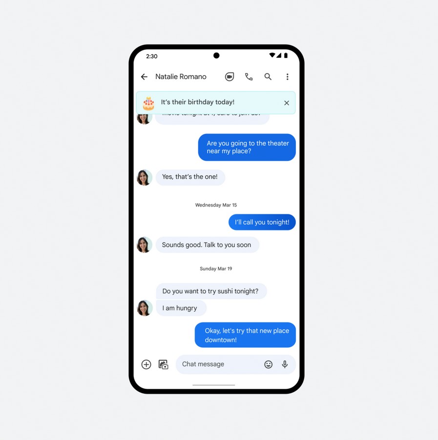 Google Messages : découvrez les fonctionnalités de la future mise à ... Google Messages : découvrez les fonctionnalités de la future mise à ...