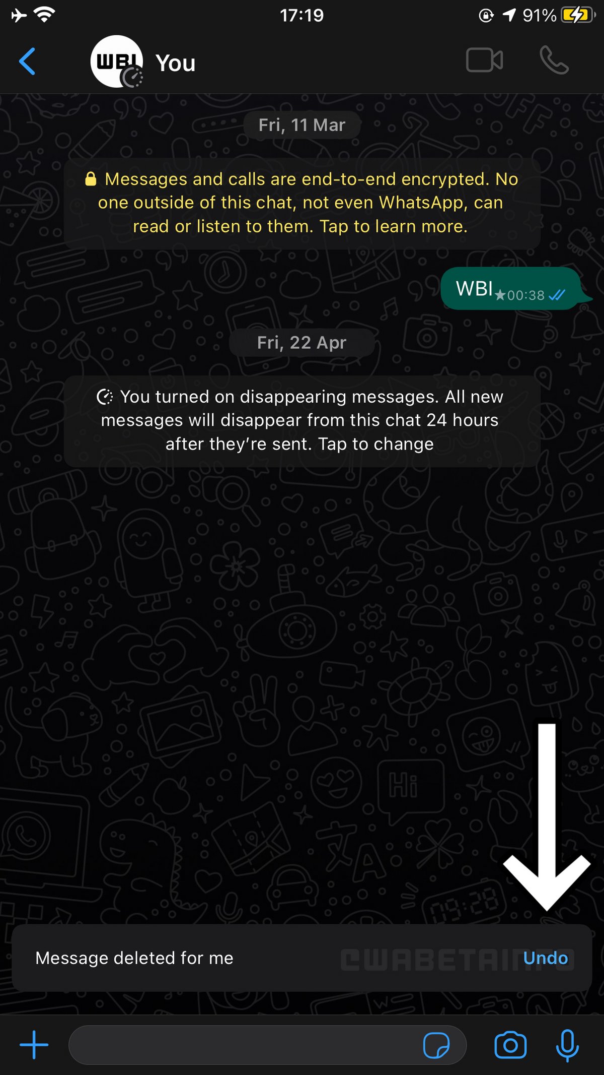 WhatsApp : une fonctionnalité de restauration des messages supprimés à ... WhatsApp : une fonctionnalité de restauration des messages supprimés à ...