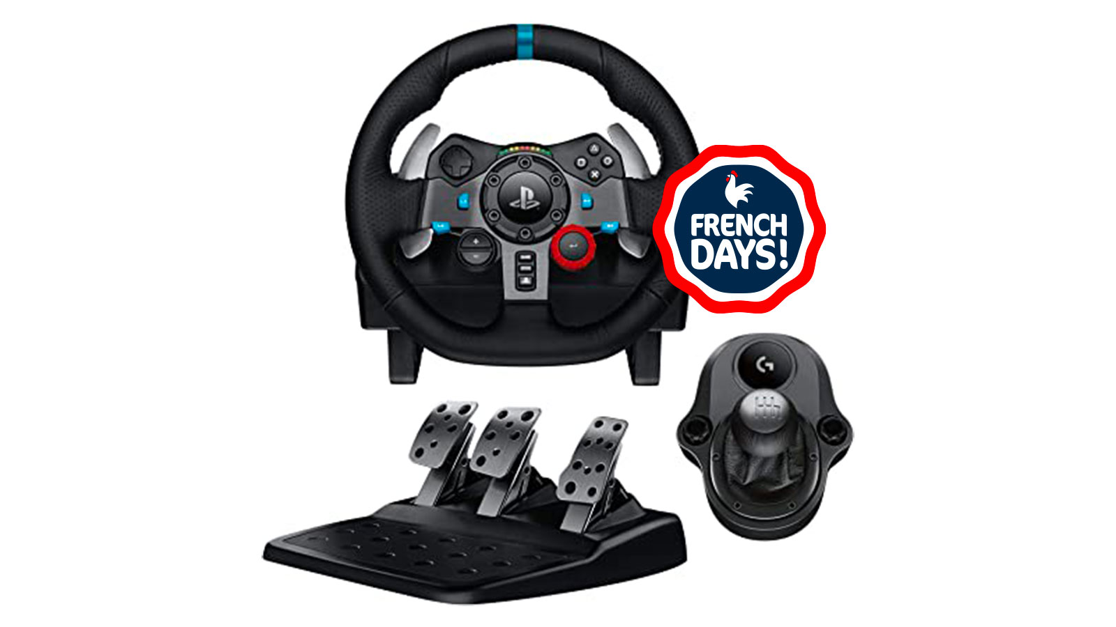 Le volant Logitech G29 et son levier de vitesse sont à prix cassé pour ...