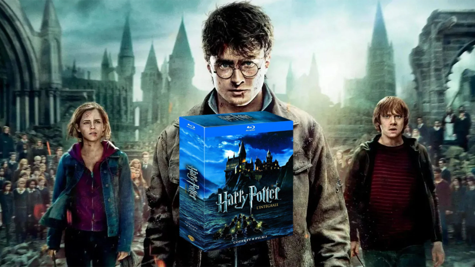 L'intégrale d'Harry Potter (8 films) en Blu-Ray à 20 euros, qui dit ...