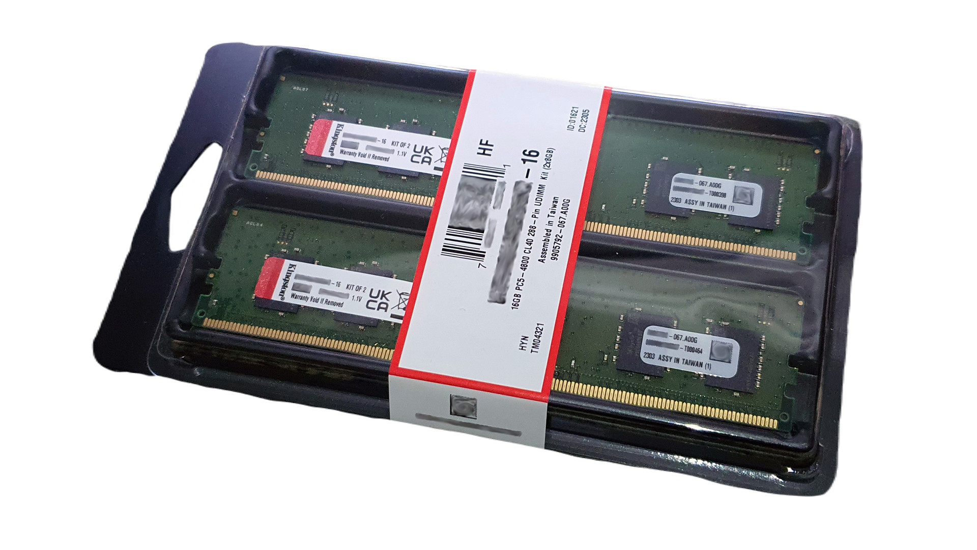 Kingston ValueRAM 16 (2x 8 Go) DDR5-4800 CL40 : Meilleur Prix, Avis et ...