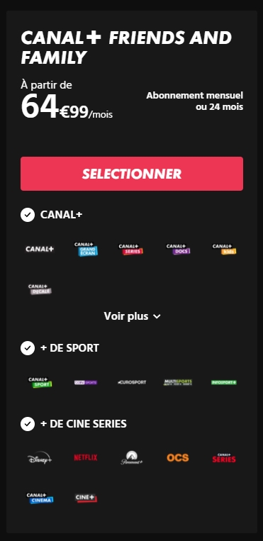 Canal+ : abonnements et tarifs - quelle offre choisir