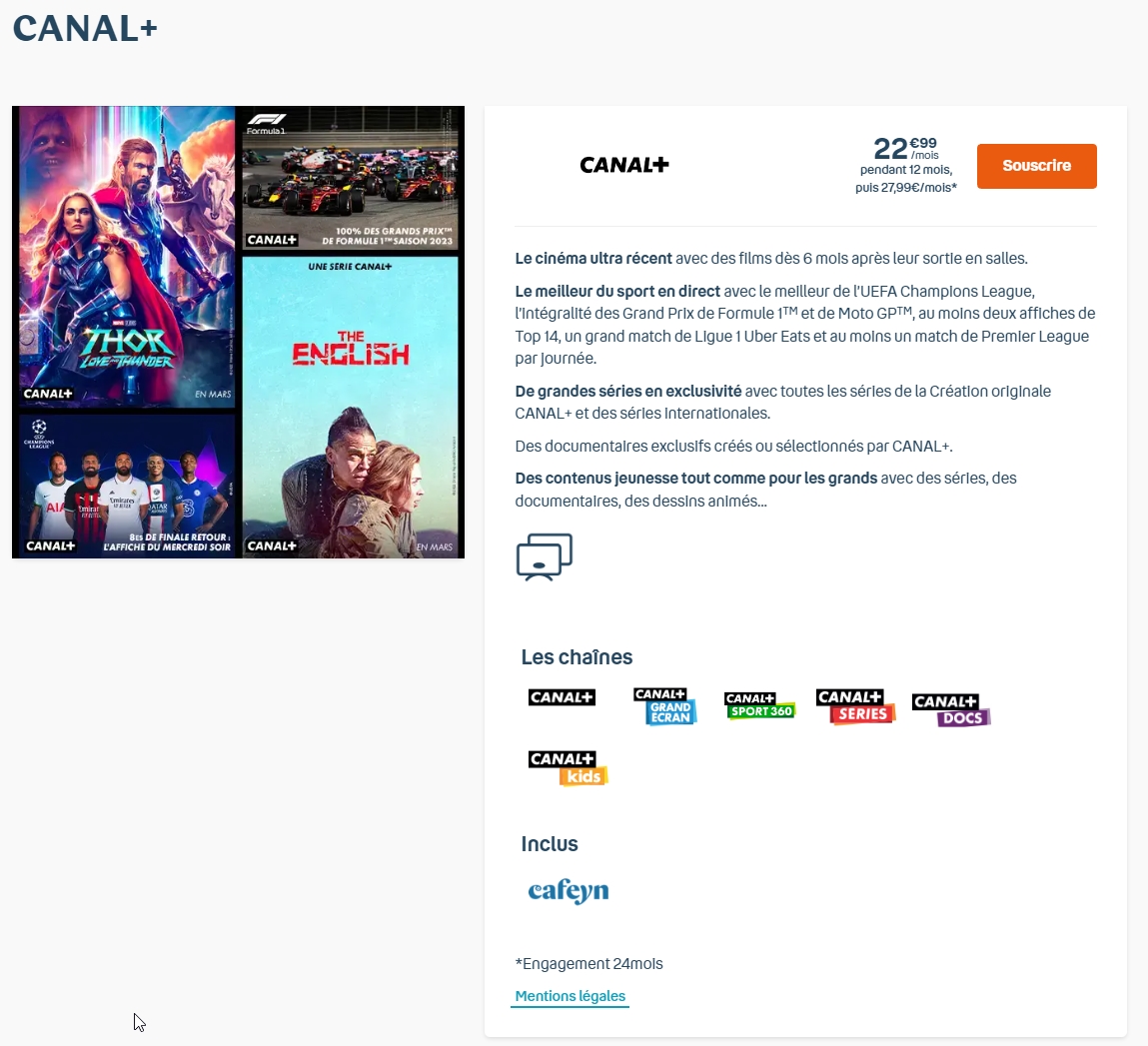 Canal+ : abonnements et tarifs - quelle offre choisir
