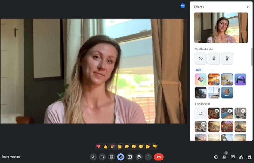 2024 - Effects and cropping: Google Meet is getting better, check out ...