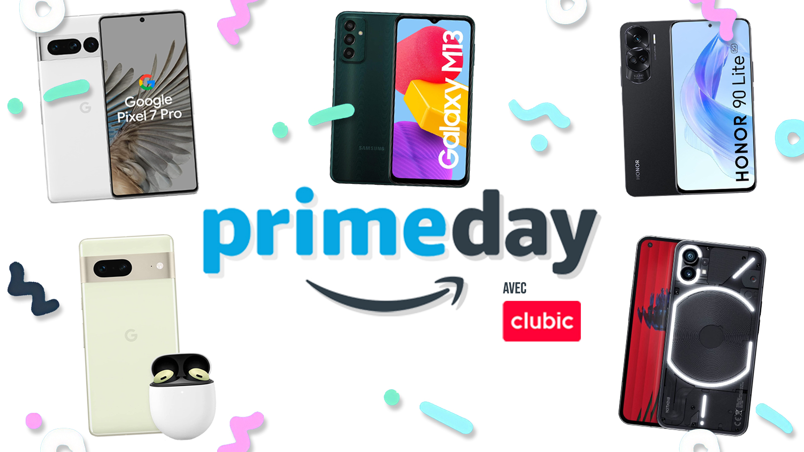 Samsung, Google, Honor : TOP 5 des offres smartphones pour le Prime Day