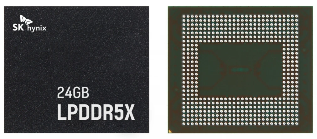 SK Hynix distribue ses premières mémoires LPDDR5X de 24 Go