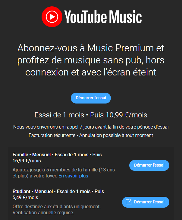 Avis YouTube Music (2024) : quand Google défie Spotify