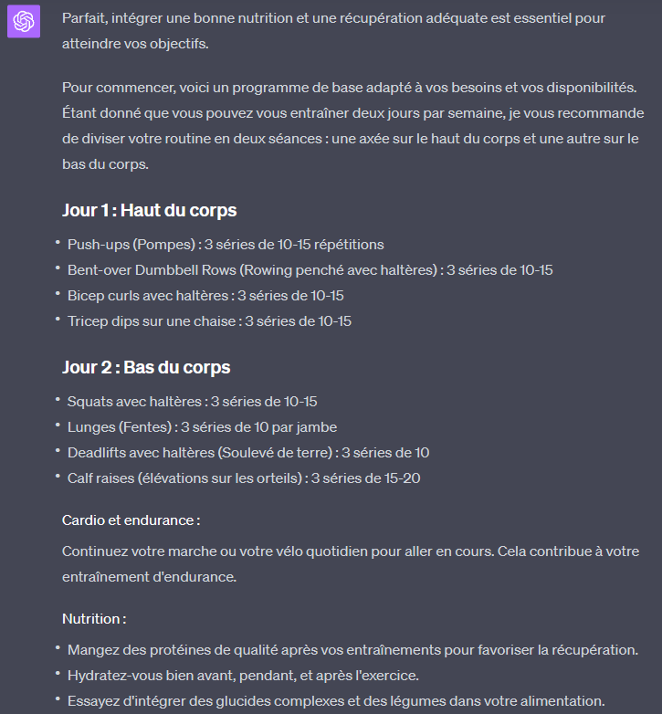 2024 - We asked ChatGPT to make us a sports program