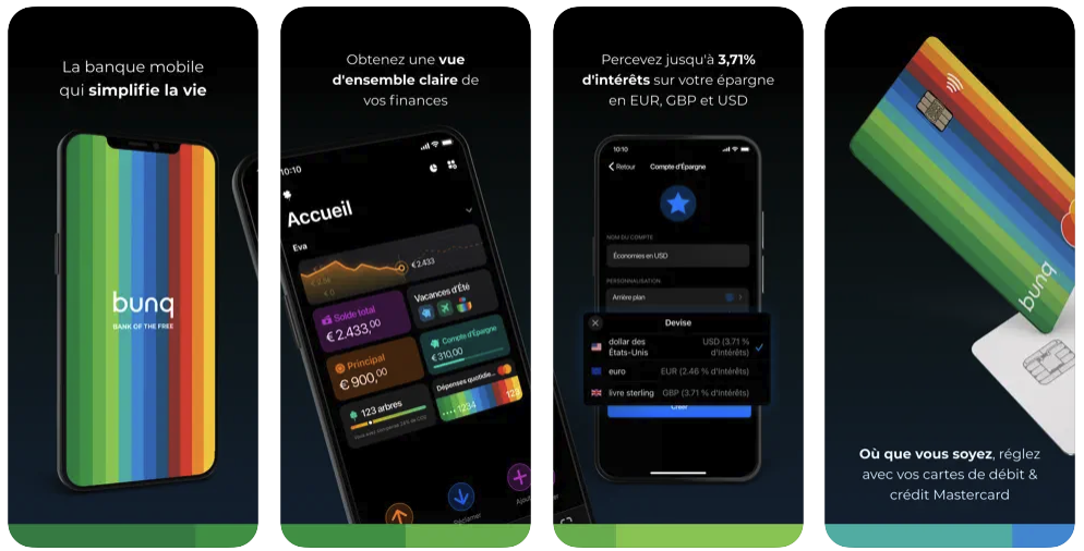 Avis Bunq (2024) : que vaut la banque mobile éco-responsable