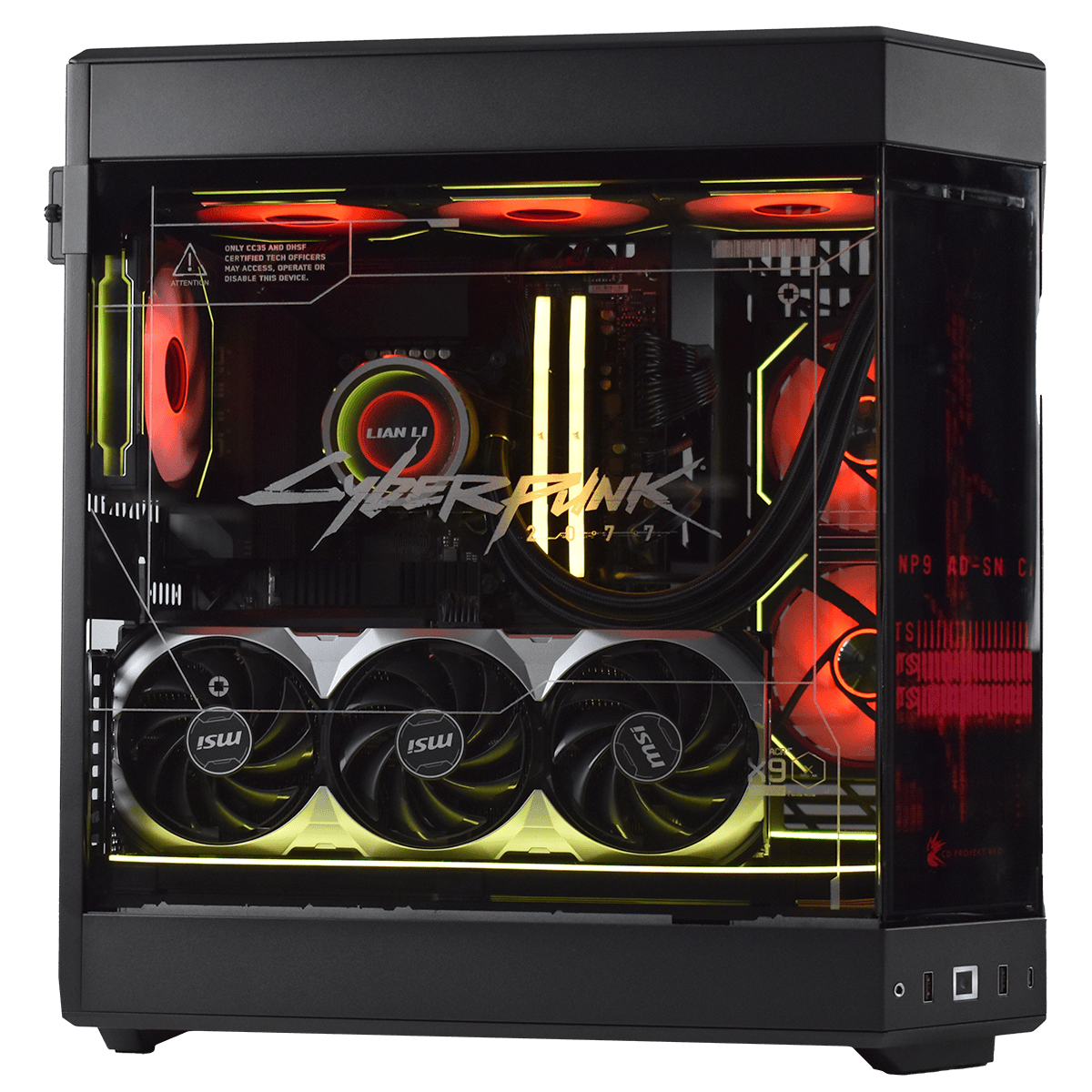 Cybertek nous a monté un PC gamer d'exception