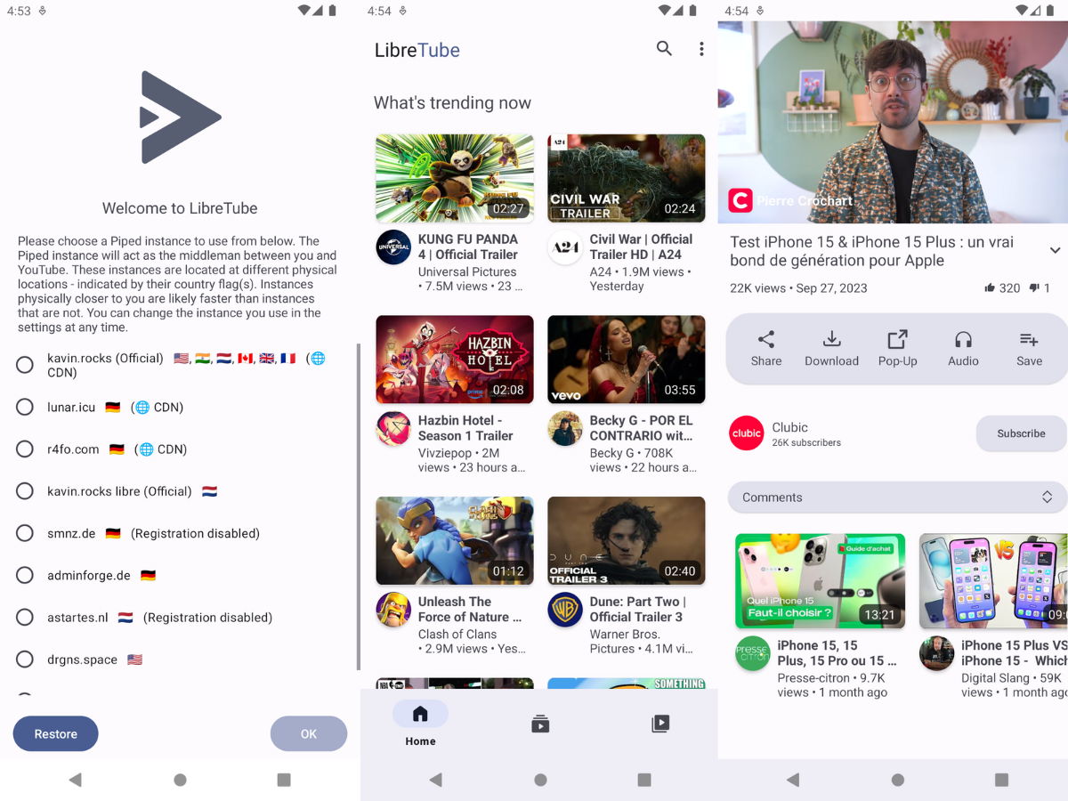 YouTube sans pub ? Voici les meilleurs clients alternatifs en 2024