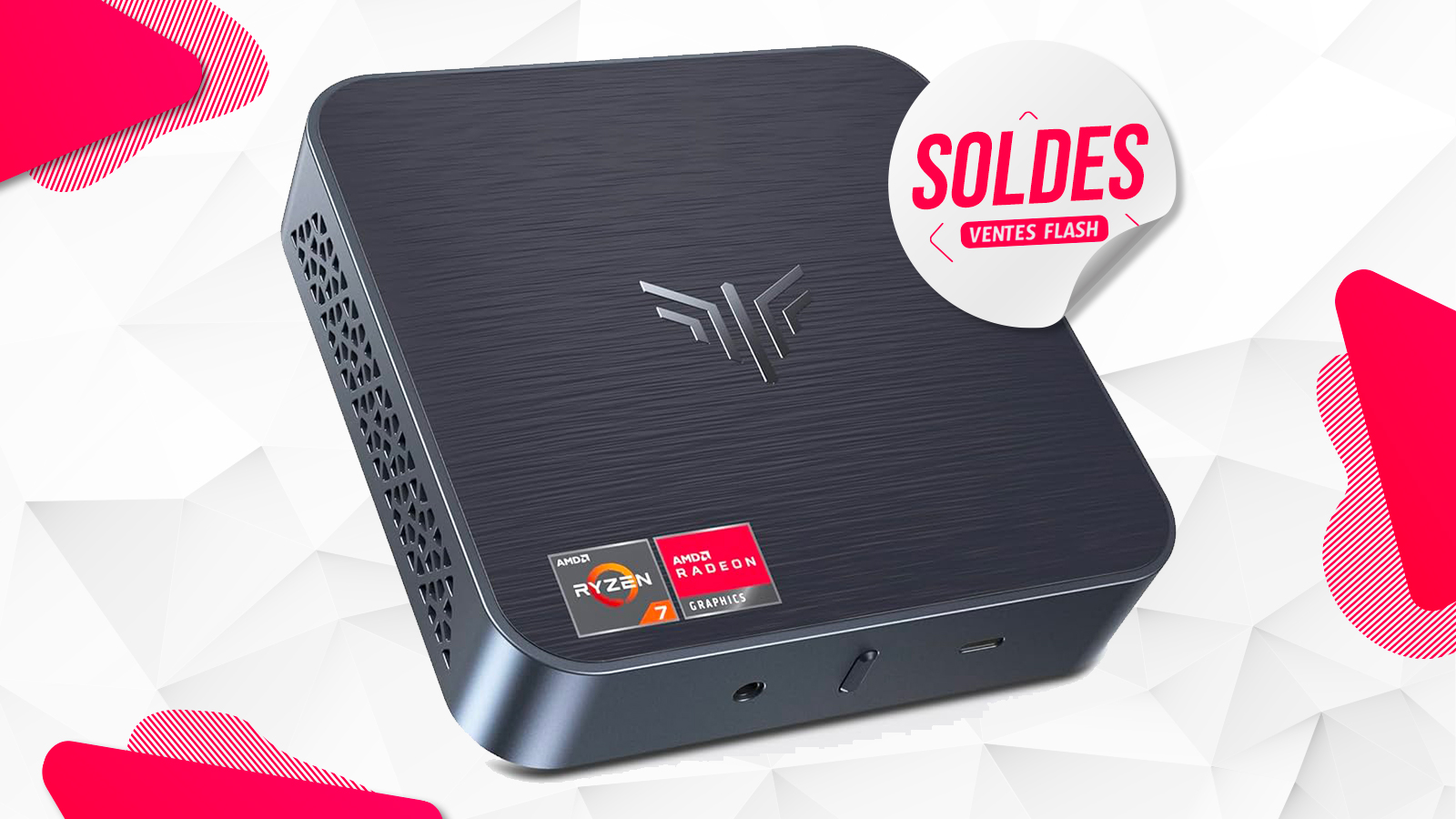Pour les Soldes, ce mini PC équipé d'un AMD Ryzen 7 est à moitié prix ...