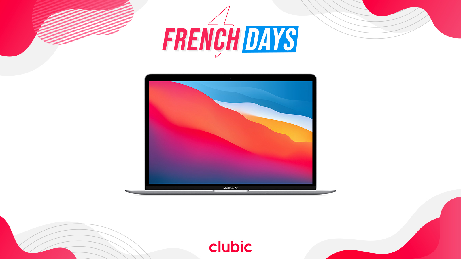 Le Macbook Air M1 chute à 799€ pour les French Days