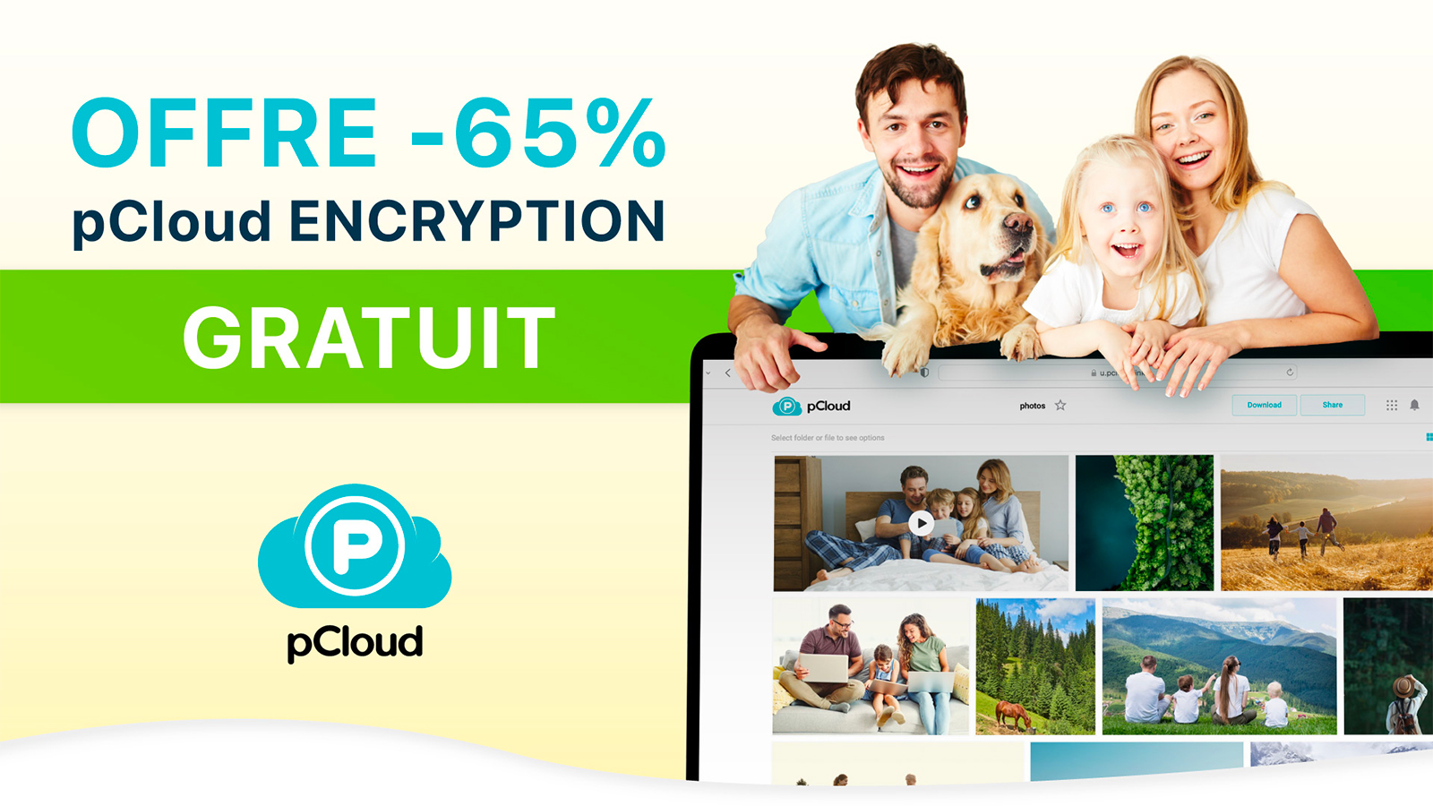 Une promo folle vous attend chez pCloud sur ses solutions de stockage en ligne (-65%)