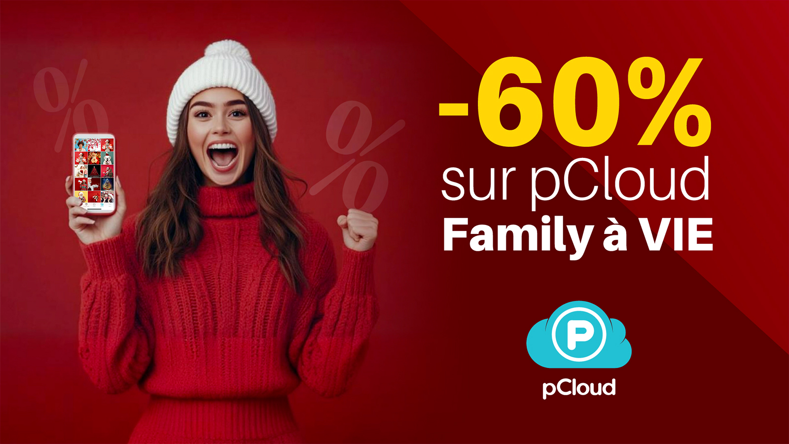 Une offre à -60% avec, notamment, 5To de stockage en ligne : c'est la promo à saisir chez pCloud