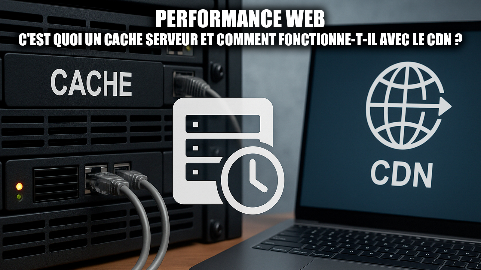 Hébergement et performance web : qu'est-ce qu'un cache serveur et CDN