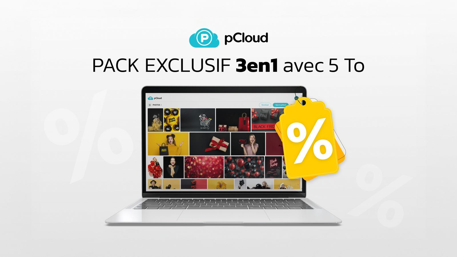 Black Friday : pCloud casse les prix avec son pack stockage en ligne 3-en-1 à vie (–60 %)