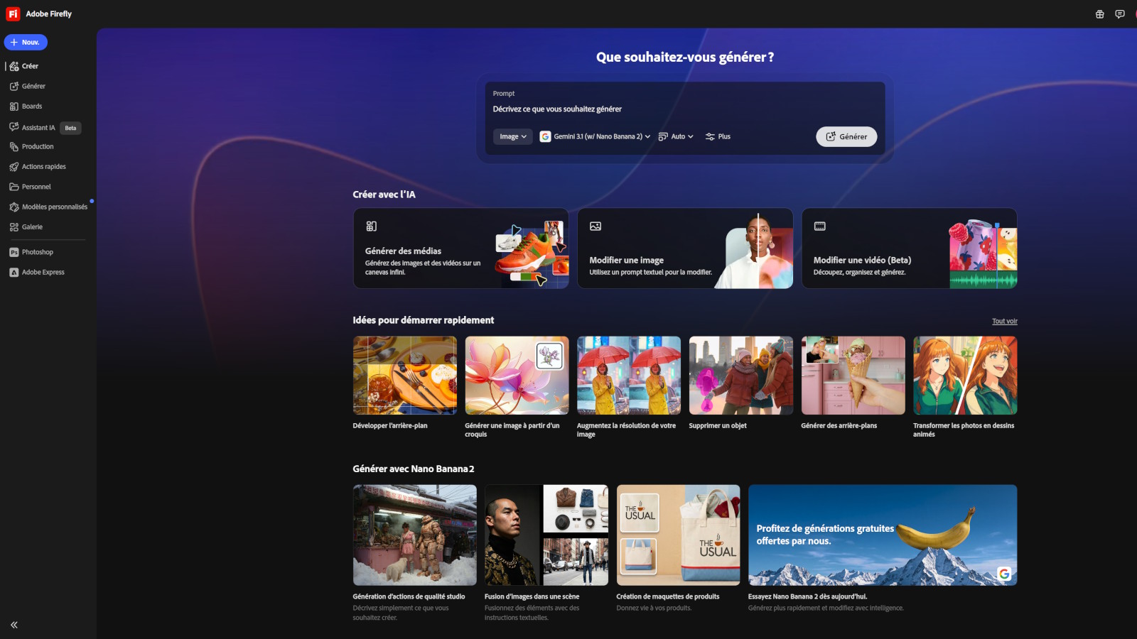 Firefly Premium : 5 codes à gagner pour tester l'IA créative d'Adobe